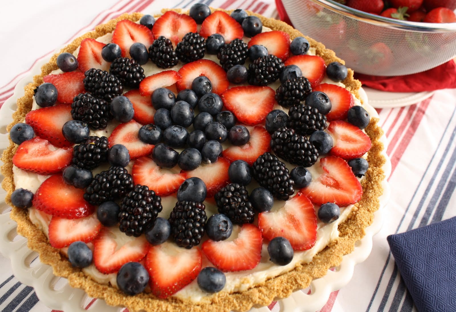 Fresh Fruit Tart - What A Girl Eats