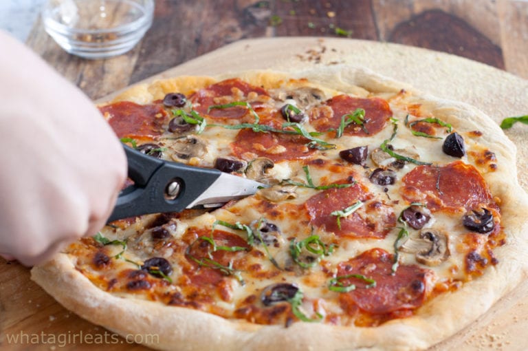 How To Make Pizza Dough At Home - What A Girl Eats