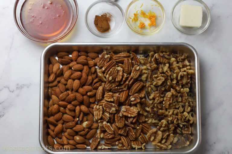 Honey-Roasted Nuts - What A Girl Eats