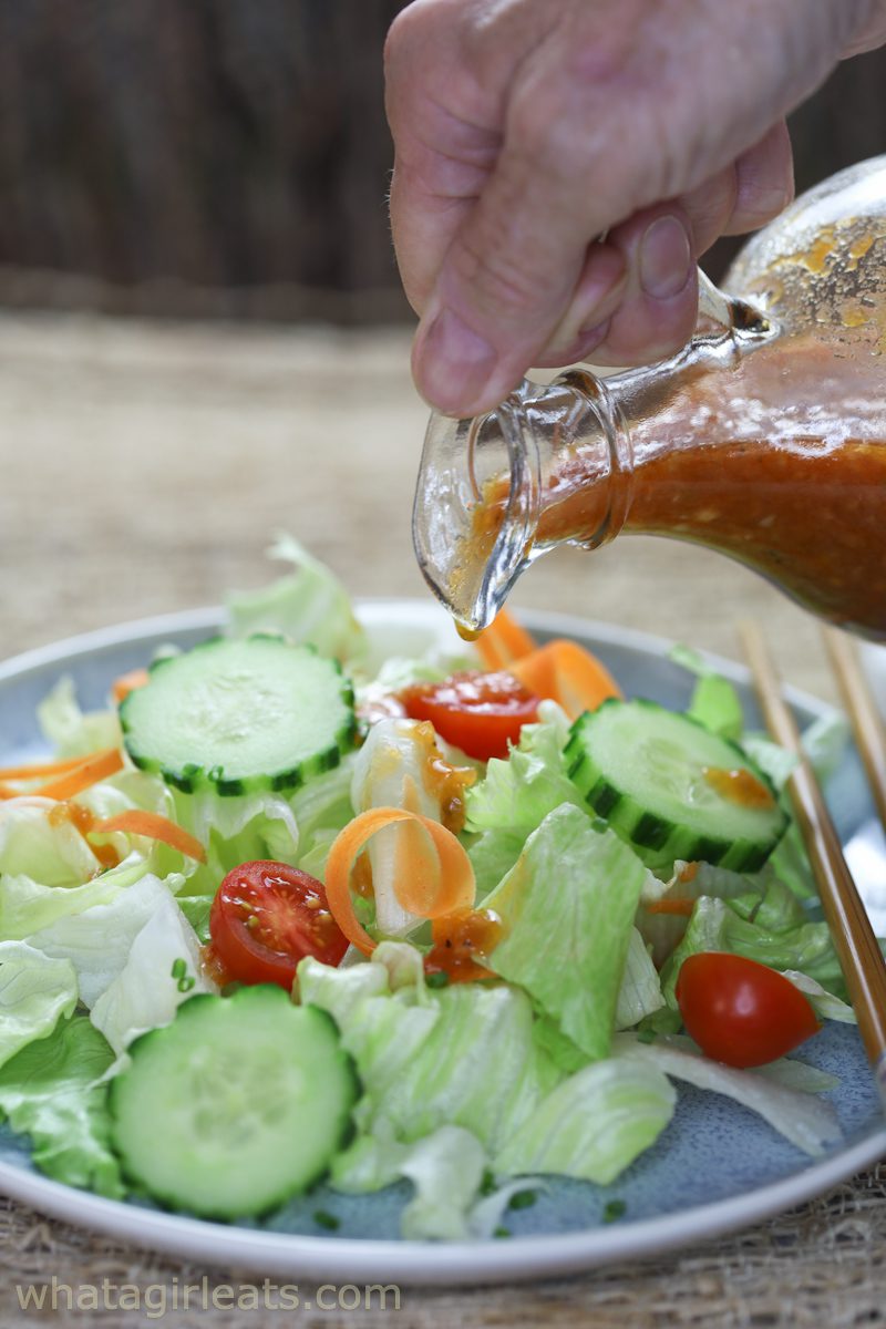 Asian Salad Dressing Recipe - What A Girl Eats
