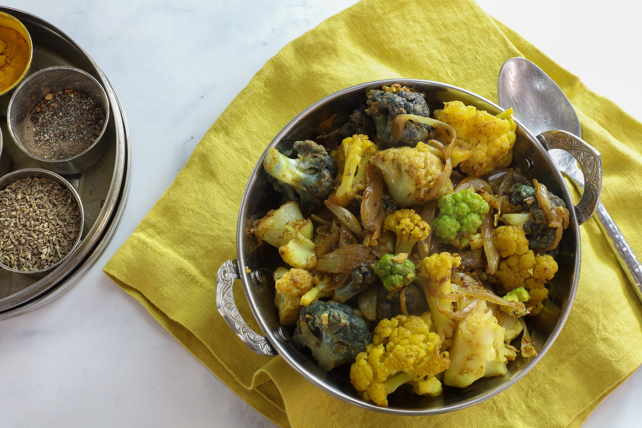 Curried Cauliflower - What A Girl Eats